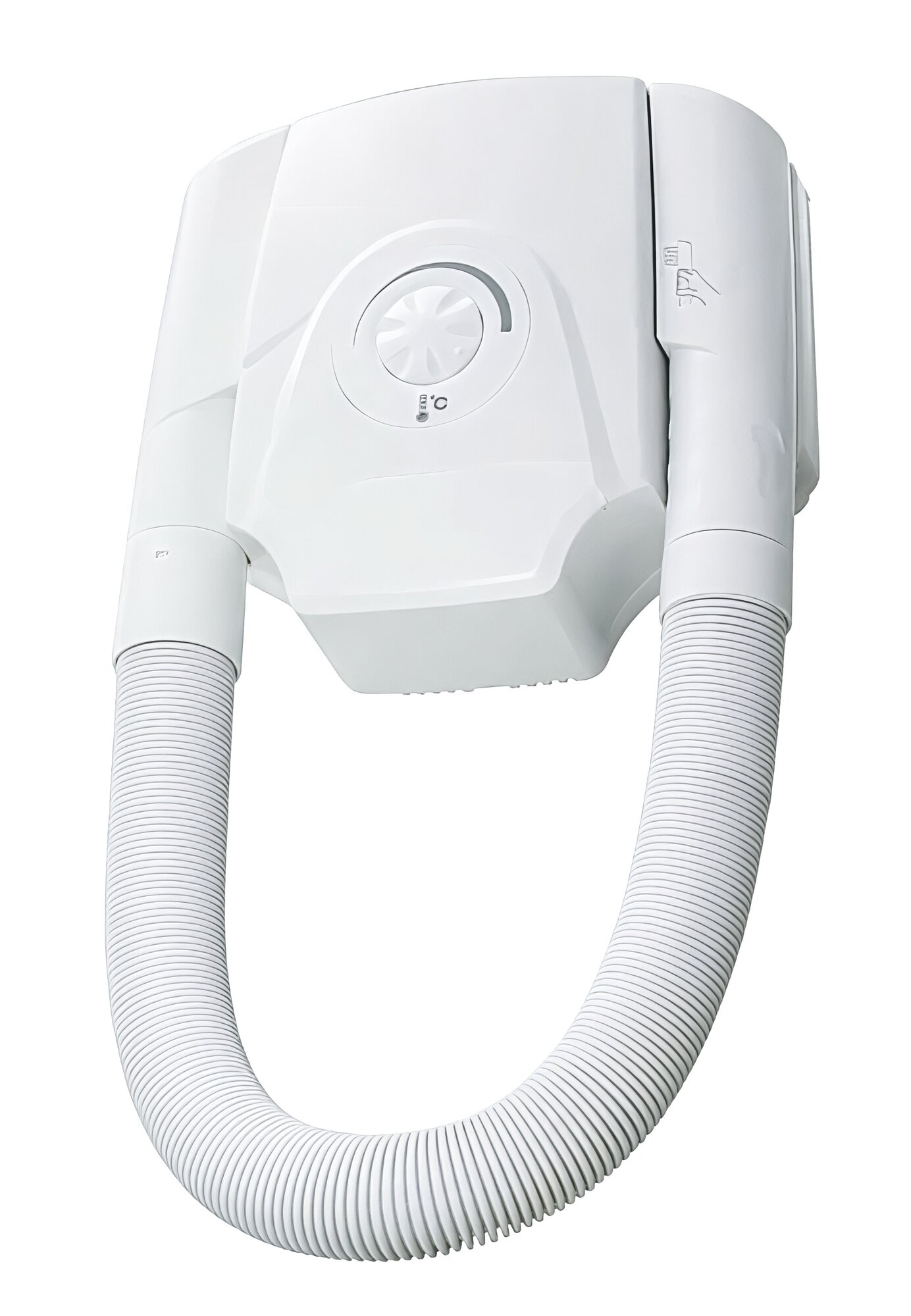 Фен для волос CONNEX HAD-800A, настенный, 5 температурных режимов