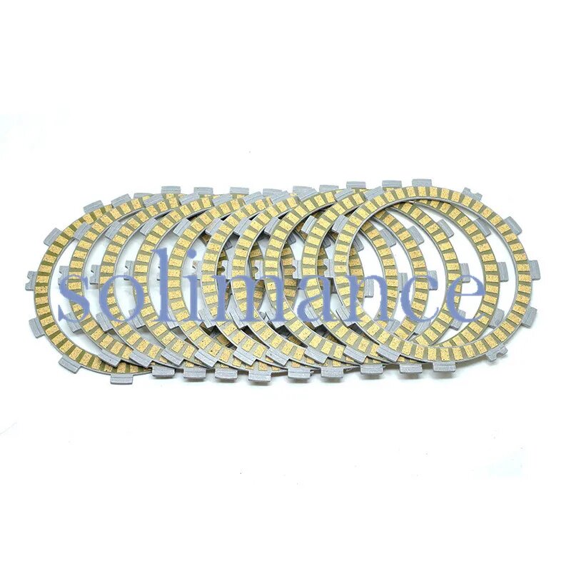 Диск фрикционных дисков сцепления мотоцикла для Kawasaki Z1000 2003-2022 ABS 2007-2009 2014-2016 Z 1000 ZR1000, 10 Fiber Plates