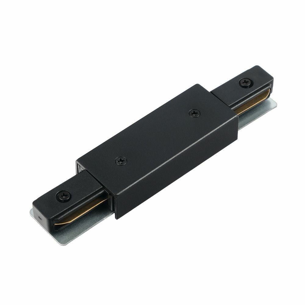 MyFar Коннектор прямой с вводом питания для шинопровода накладного Single MT0101-CP-B