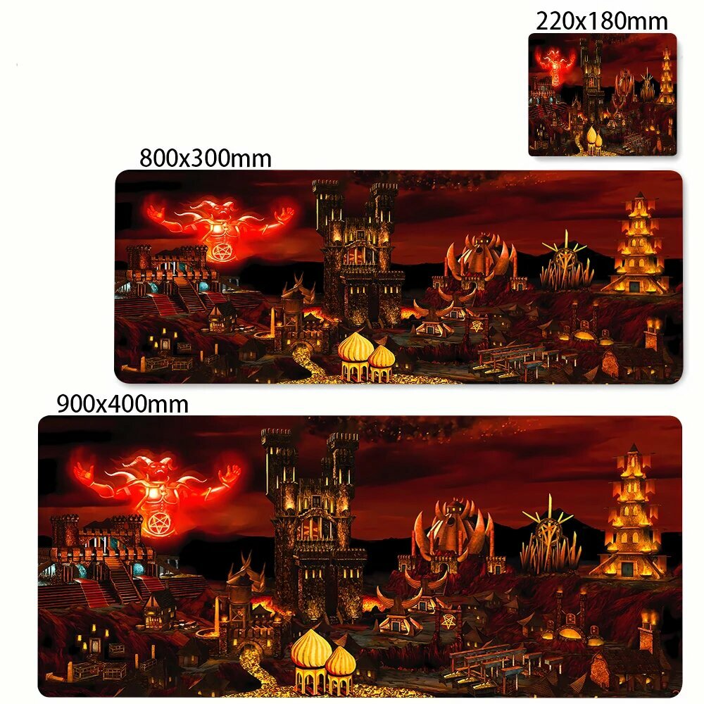 Компьютерные аксессуары для ПК, геймера, коврик для мыши Heroes of Might and Magic 3, коврик для мыши, ковер, игровая клавиатура для ноутбука, настольный коврик, коврик для мыши