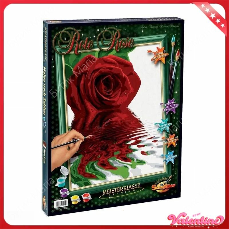 Набор для раскрашивания по номерам Schipper 40x50 см Картина акрилом своими руками!