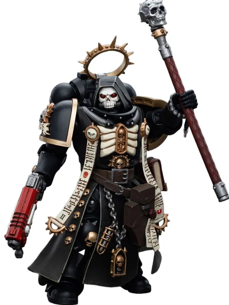 GAEA JOYTOY Warhammer 40K Ultramarines Primaris Chaplain Brother Varus Подвижная фигурка 1/18 nодаpок коллекция игрушек