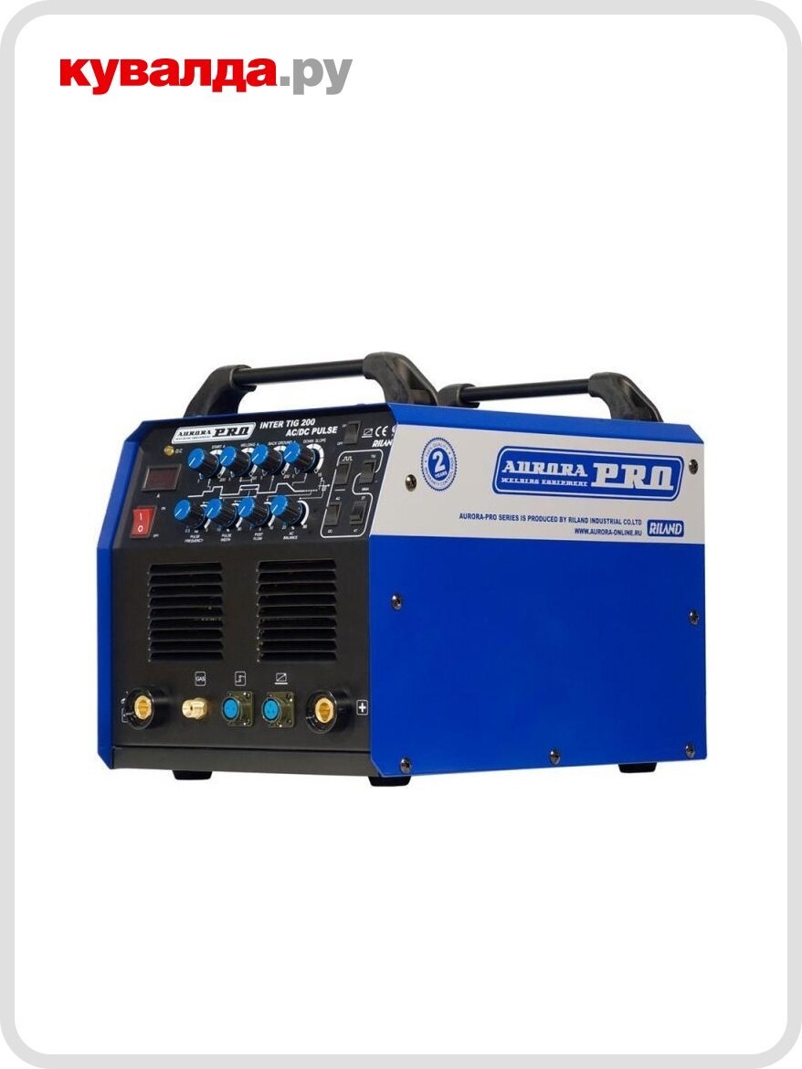 Аппарат аргонно-дуговой сварки AURORA INTER TIG 200 AC/DC PULSE