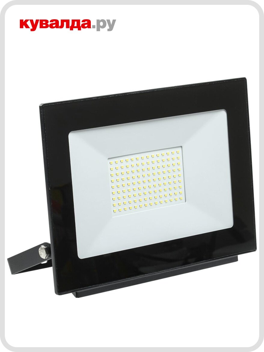 Прожектор IEK СДО 06-100 IP65 6500K черный