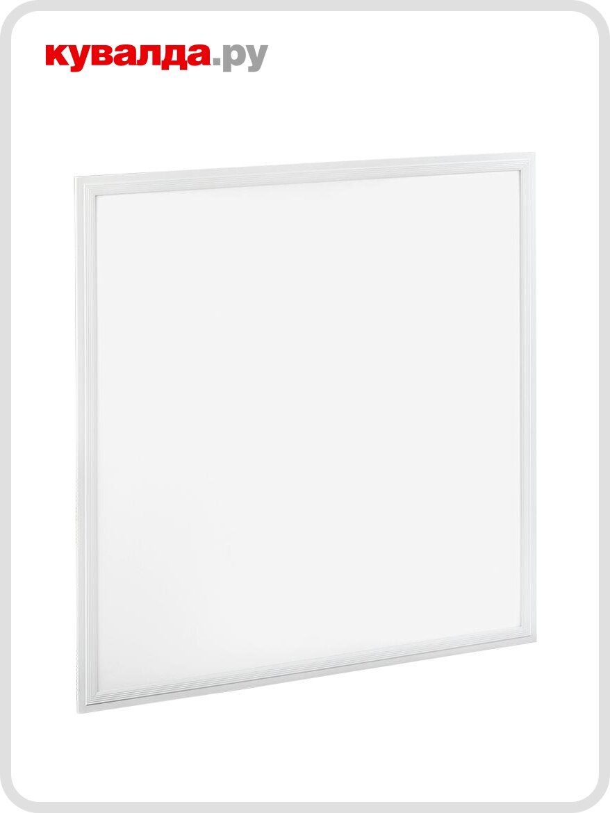 Потолочная светодиодная панель IEK ДВО 6566 eco 36Вт 6500К W ультратонкая (без драйвера)