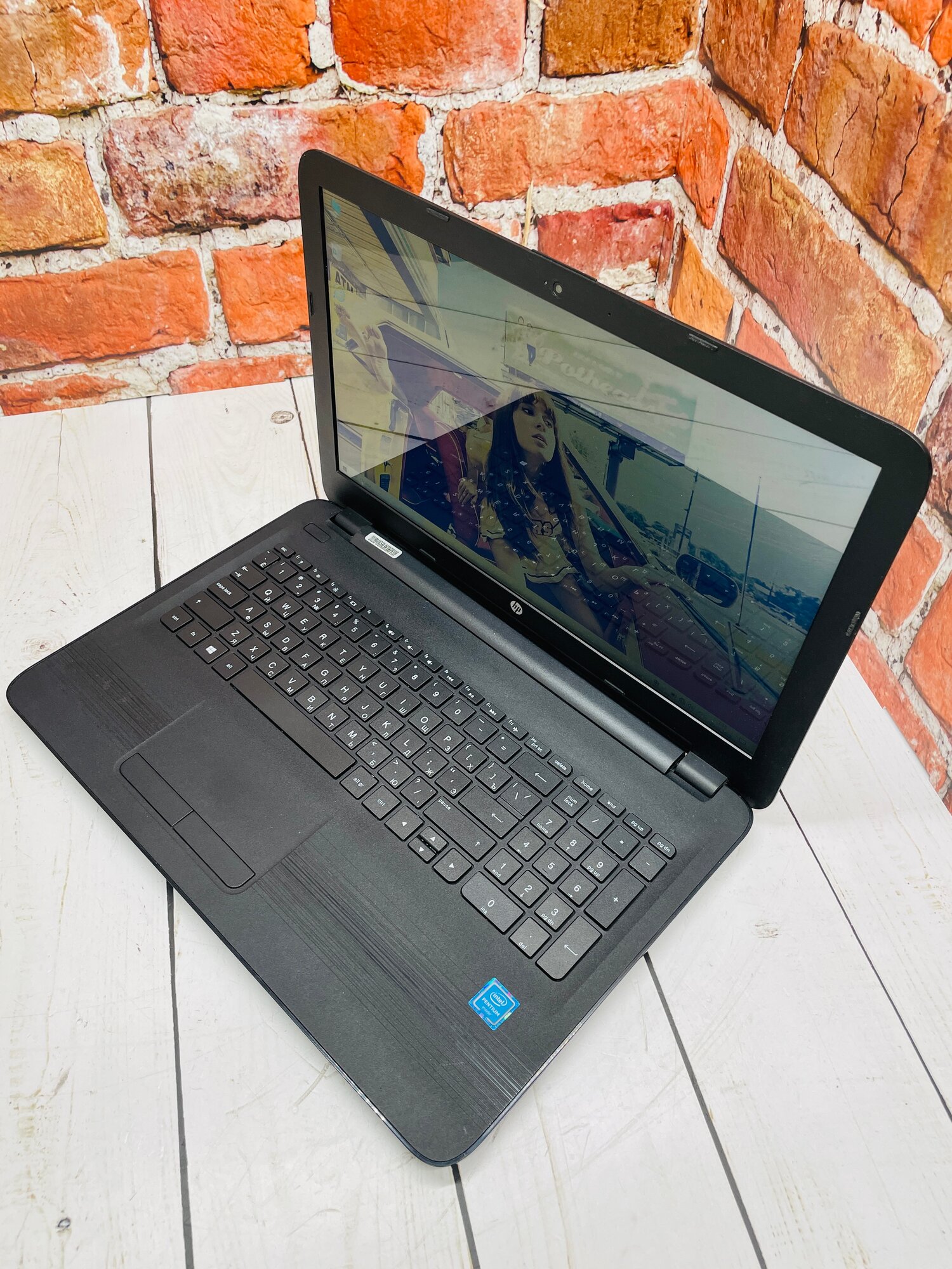 Ноутбук 15,6, HP 15-ay020ur, Intel Pentium N3710, 4 Gb DDR3, 500 Gb HDD, Intel HD