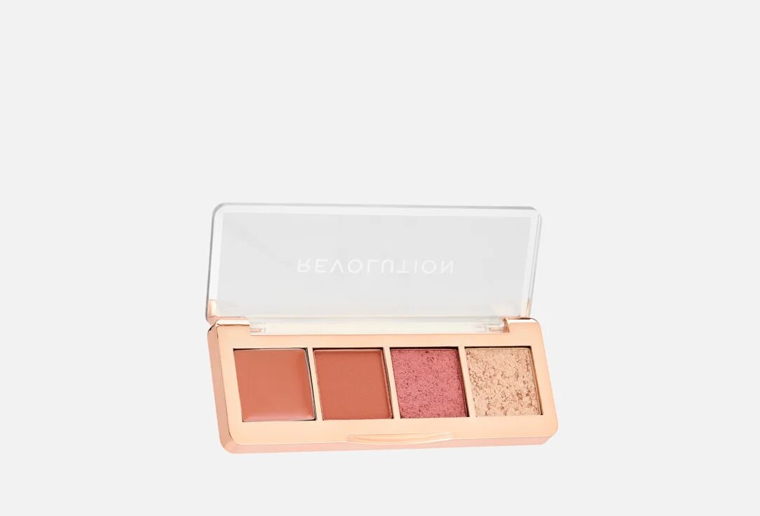 MakeUp Revolution The icon edit Палетка теней для век 2.8 г True Bronze