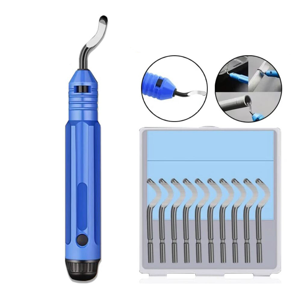 Ручной нож для обрезки заусенцев, скребок, инструмент для снятия фасок с деталей 3D-принтера, модель инструмента для развёртки медных труб, комплект для обрезки