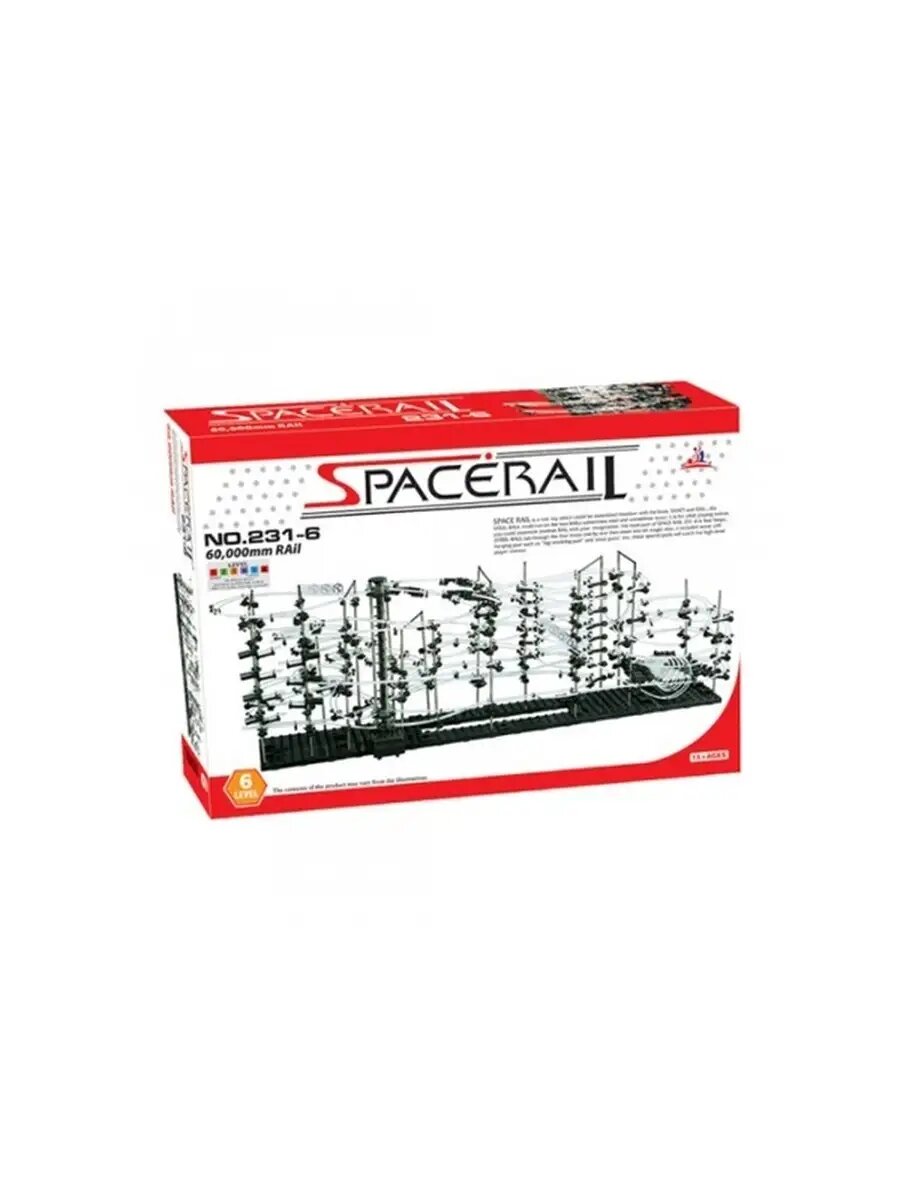 Конструктор Космические горки уровень 6 231-6, деталей 1162, 15+