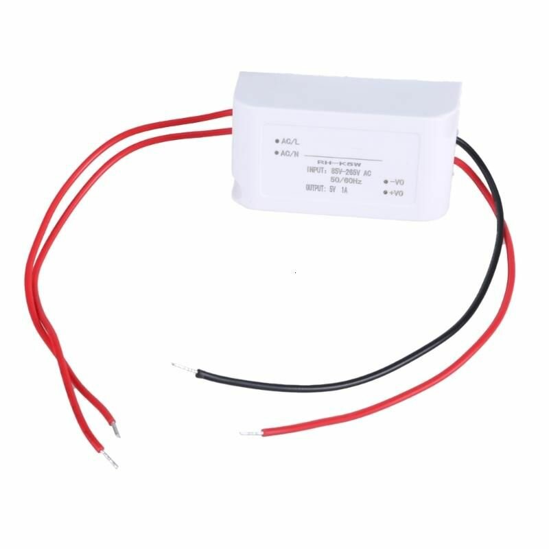 Напряжения модуля преобразователя регулятора питания уменьшают адаптер преобразование AC85V-265V в DC5V1A для камер наблюдения в фанатах.