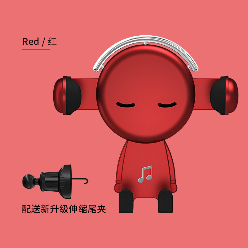 Оптовая дропшиппинг креативные автомобильные аксессуары, крепление для телефона на воздуховод автомобиля, многофункциональный держатель для телефона