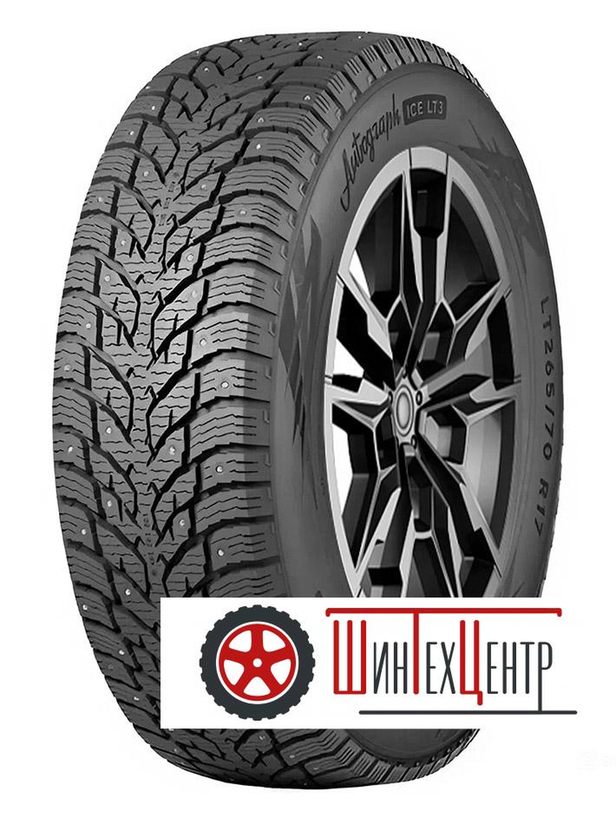 Шины Ikon 265/70 R17 Autograph Ice Lt3 121/118Q Шипы для всех типов автомобилей Зимняя