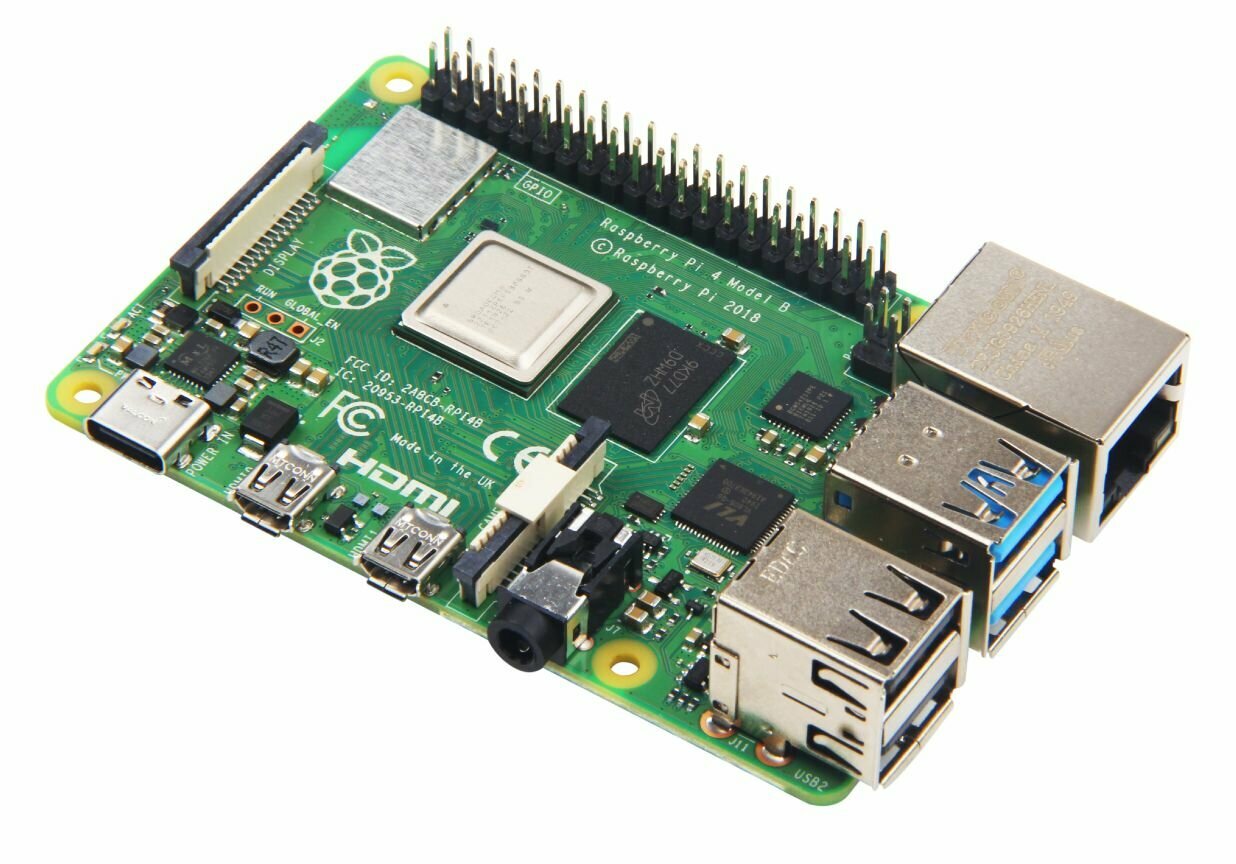 Микрокомпьютер Raspberry Pi 4 Model B 4Gb