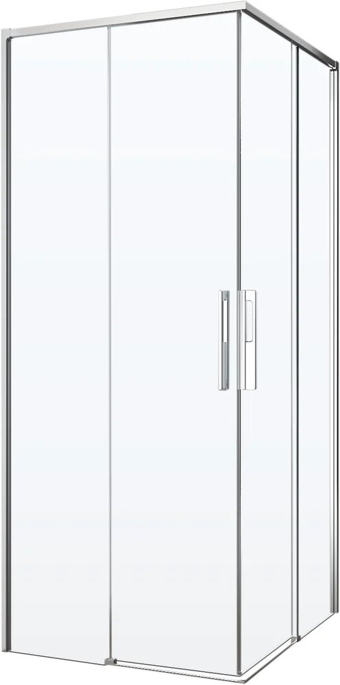 Душевой уголок Vincea Ultima VSS-7UL8090CL без поддона, стеклянный, 80x90, прямоугольный, раздвижной, итальянский