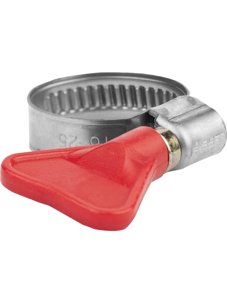 Бабочка, 16 - 25 мм, накатная лента 9 мм, 200 шт, нержавеющ