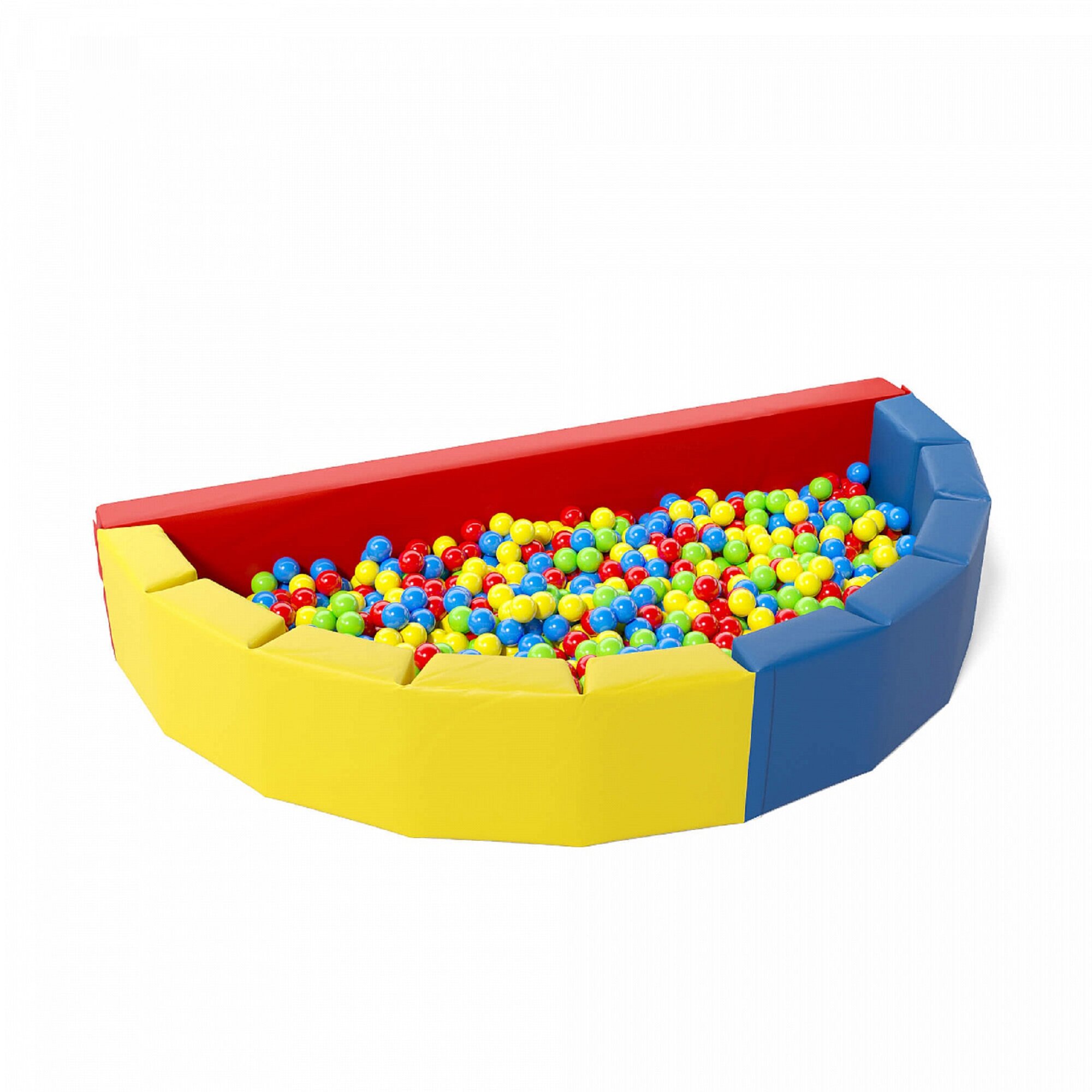 Сухой бассейн Ломтик ДМФ-МК-12.47.01 Romana с шариками 2,40х1,35х0,4