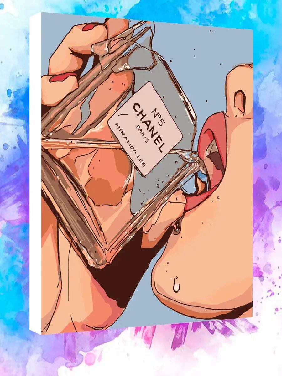 Картина по номерам CHANEL Шанель Бренд