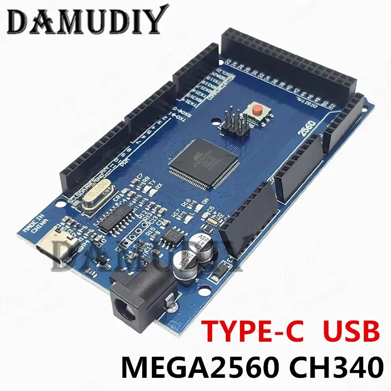 MEGA2560 плата Arduino MEGA2560 CH340 TYPEC
