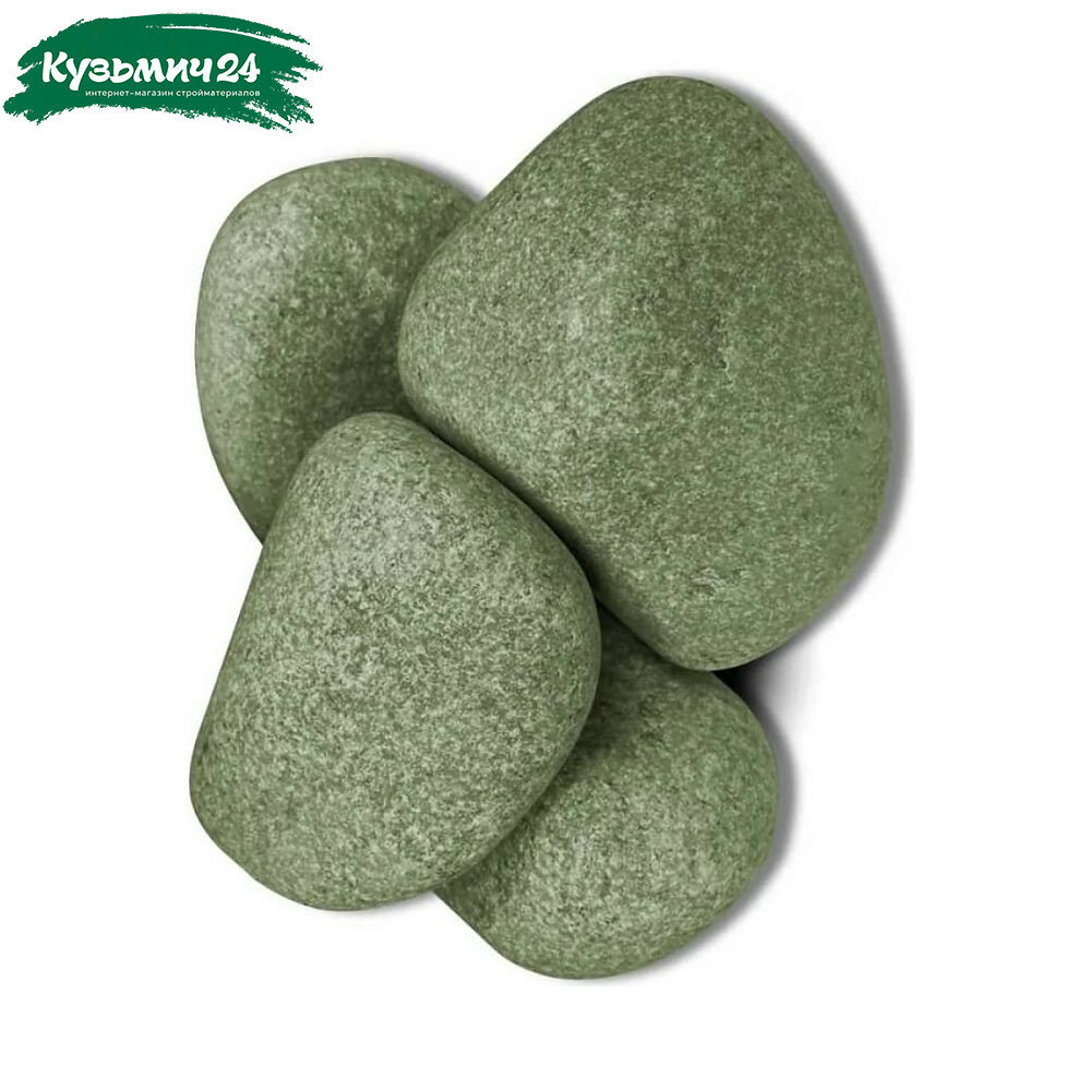 Камень Жадеит Шлифованный крупный, упаковка 10 кг, 1 уп.