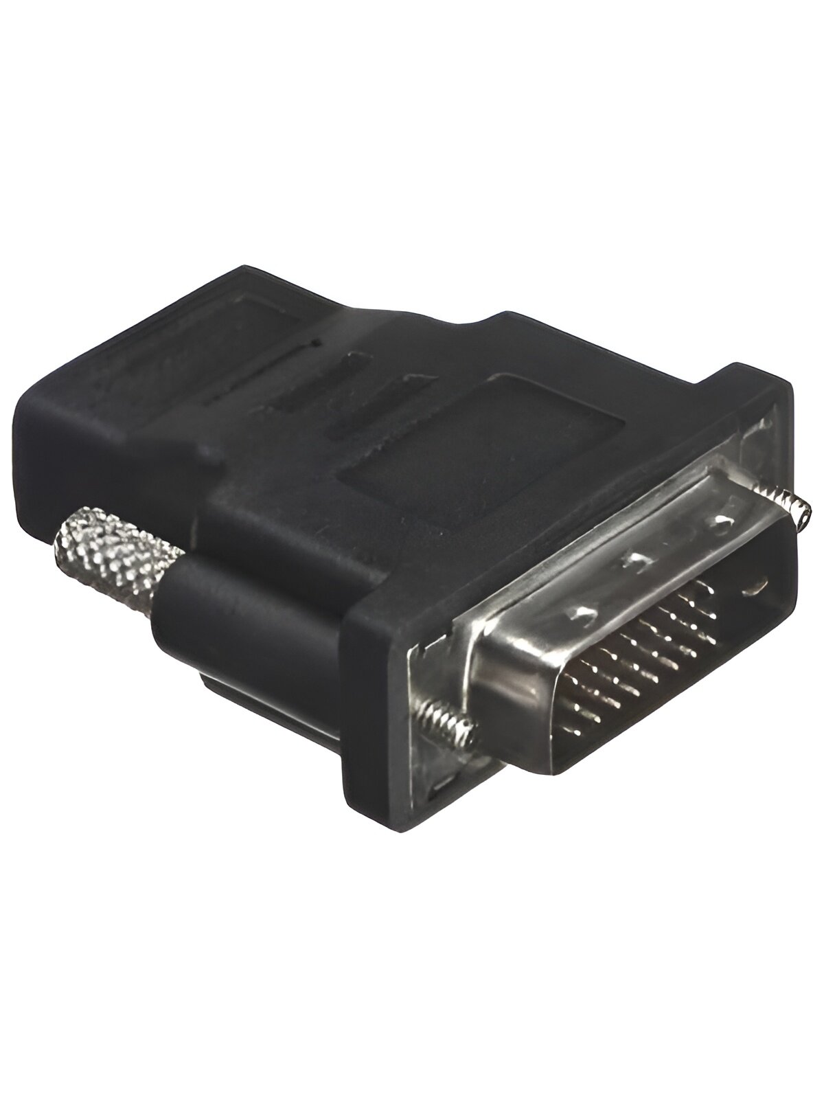 Переходник гнездо HDMI- штекер DVI в блистере, Netko, черный