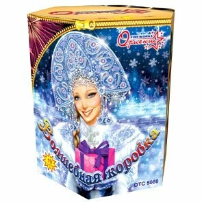 Фейерверк 19 залпов Волшебная коробка