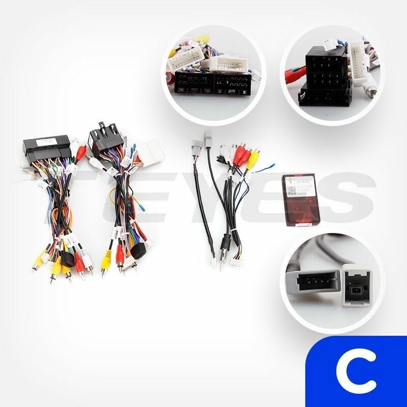 Разъем питания 16 pin для Android магнитол в Hyundai IX35 2009-2015, Kia Sportage 3 2010-2016 (2*основной, XP)