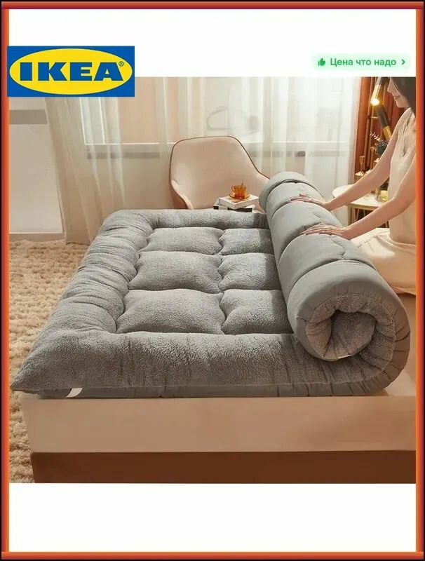 Мягкий матрас 200х220 см для комфортного сна и отдыха-5 см, 5 см