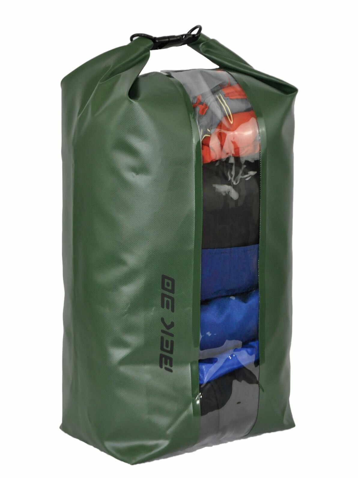 Гермомешок Век облегченный с окном 30 л хаки