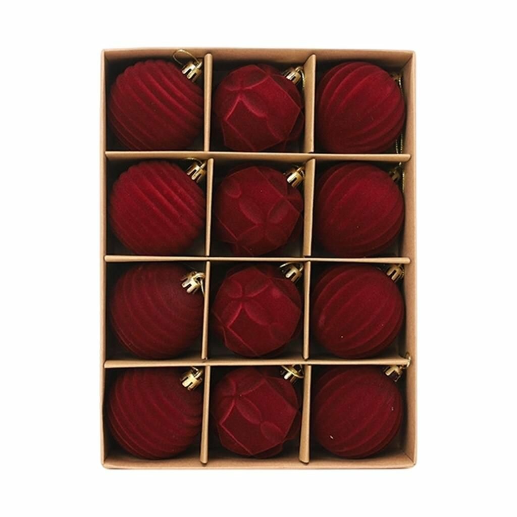 12 Красочных Флокированных Фенечек