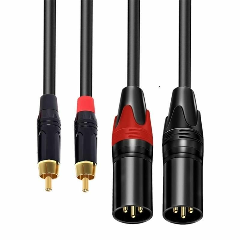Двойной аудиокабель Canon XLR-dual Lotus RCA 1 м-2 штекера