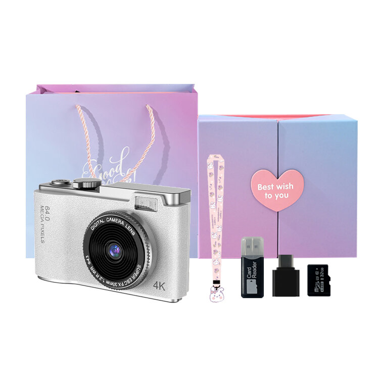 Компактный фотоаппарат D.K. CREATIVE WORKSHOP DKLK-003 белый