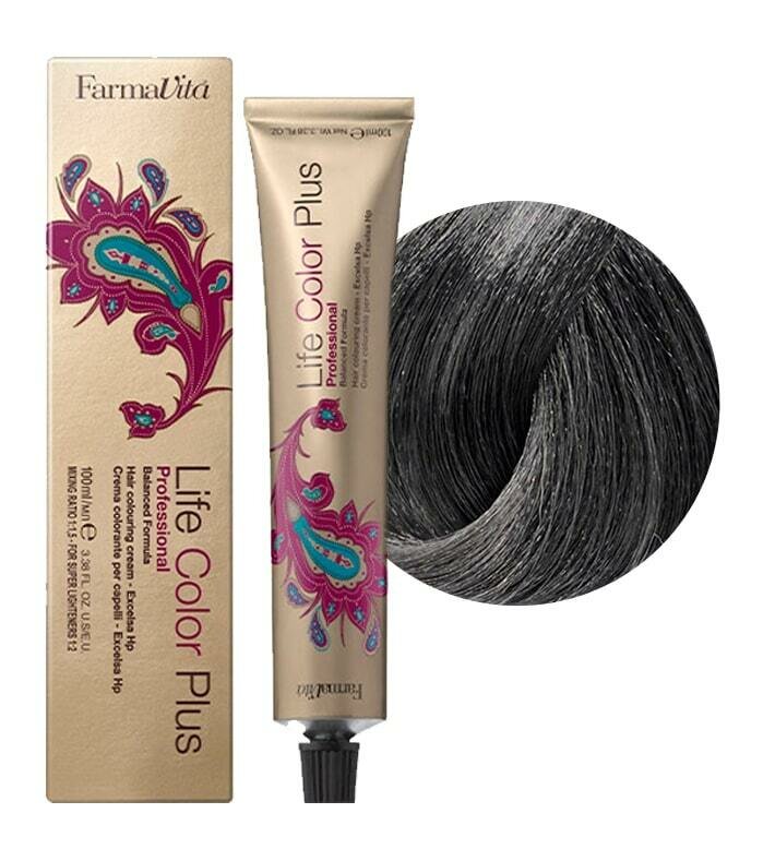 Farmavita Краска-крем для волос Life Color Plus 6.11 Темный пепельный блондин интенсивный