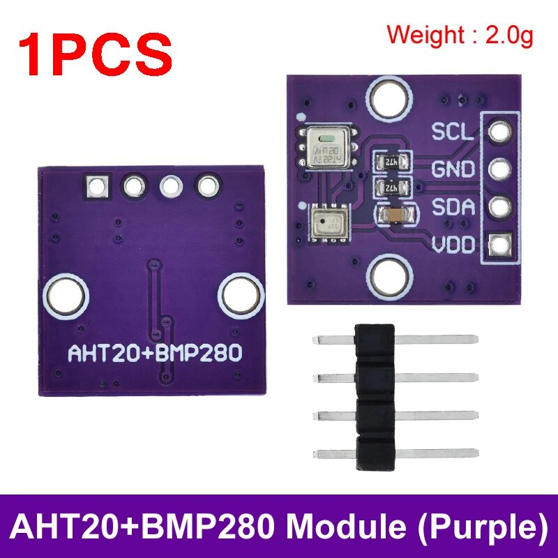 Модуль AHT20+BMP280, фиолетовый, 1PCS