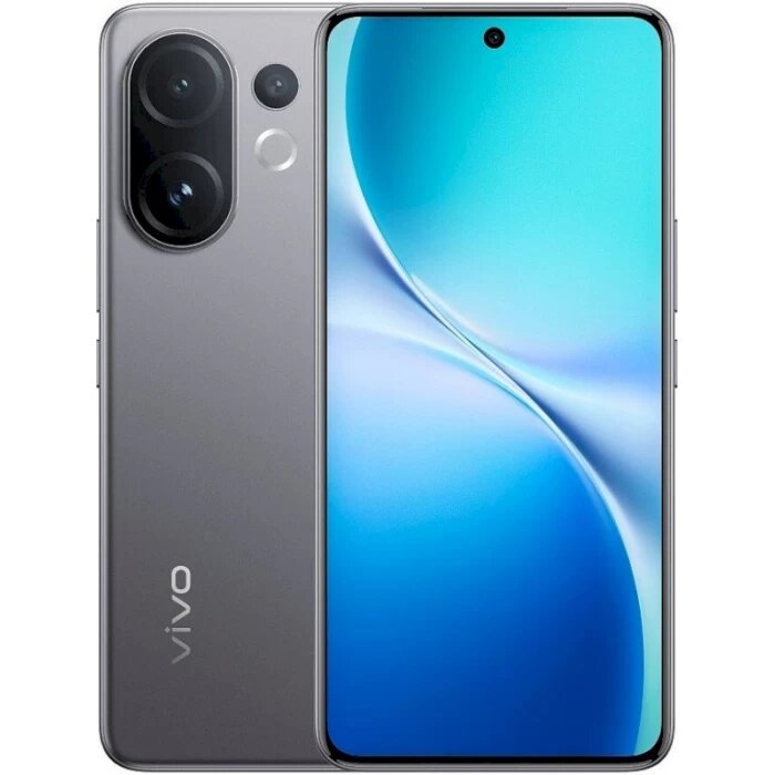 Смартфон Vivo V60 12GB/512GB международная версия (туманный серый), экран 6.77", камера 50 Мп, аккумулятор 6500 мАч