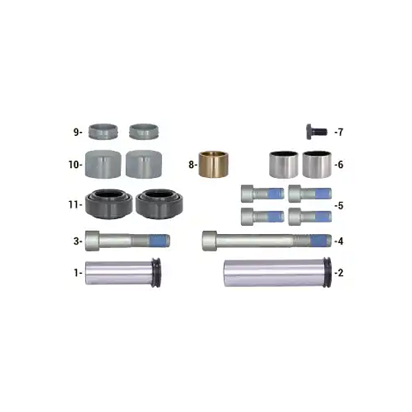 CHEEFT 2133 рмк направляющих суппорта meritor elsa 2 / elsa 2 radial (18 деталей, о. н.- mck1140) volvorenaultman