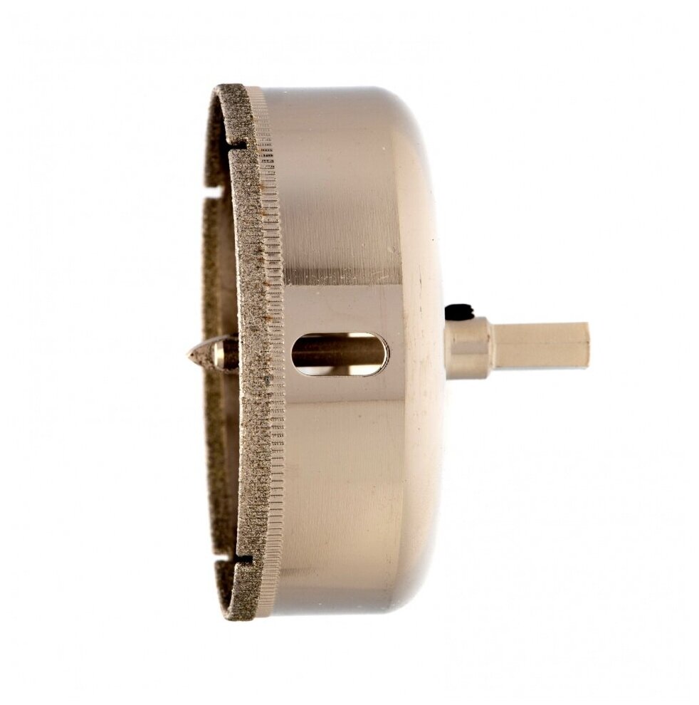 Сверло по керамической плитке и стеклу, 80 х 55 мм, 6 гр. хв-к, с центр. сверлом// Сибртех 72729