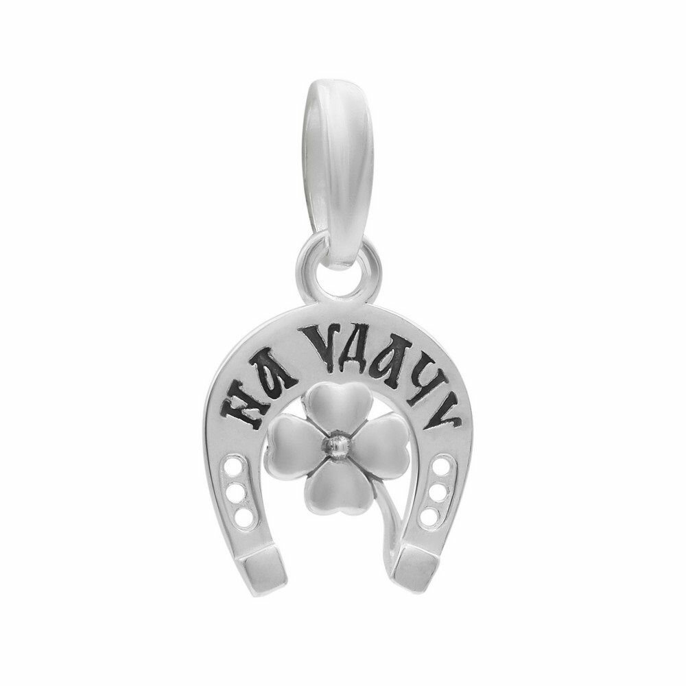 Подвеска, серебро, 925 проба, чернение