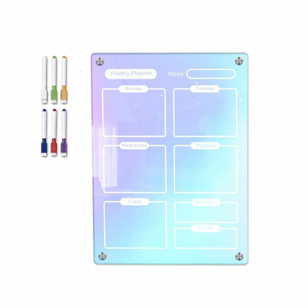 Магнитный календарь-доска для холодильника, - Большой - HCTYU388