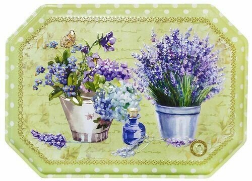 Чай черный цейлонский листовой шкатулка "Лаванда" 75гр жб