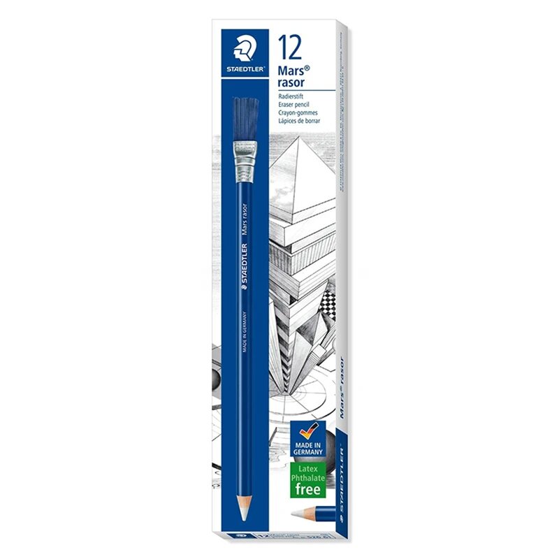 STAEDTLER 526 61 карандаш ластик + кисть 12PCS