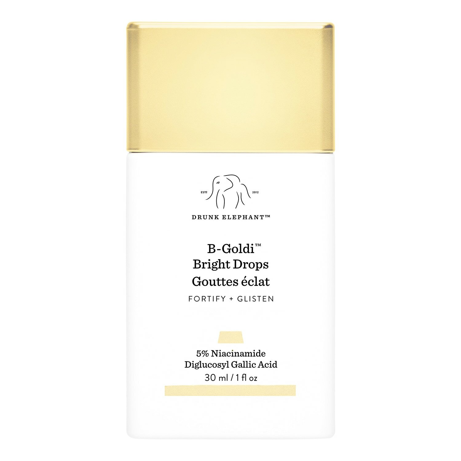 DRUNK ELEPHANT Осветляющая сыворотка B-Goldi Bright Drops 30 мл