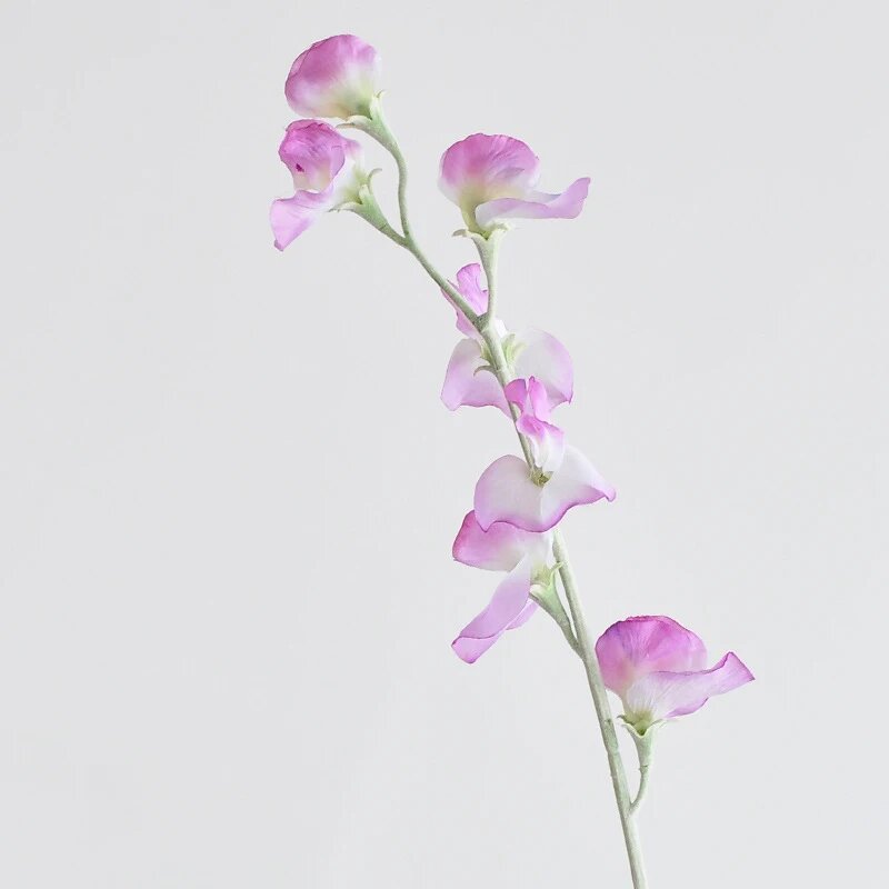 Искусственный цветок горошек, light purple