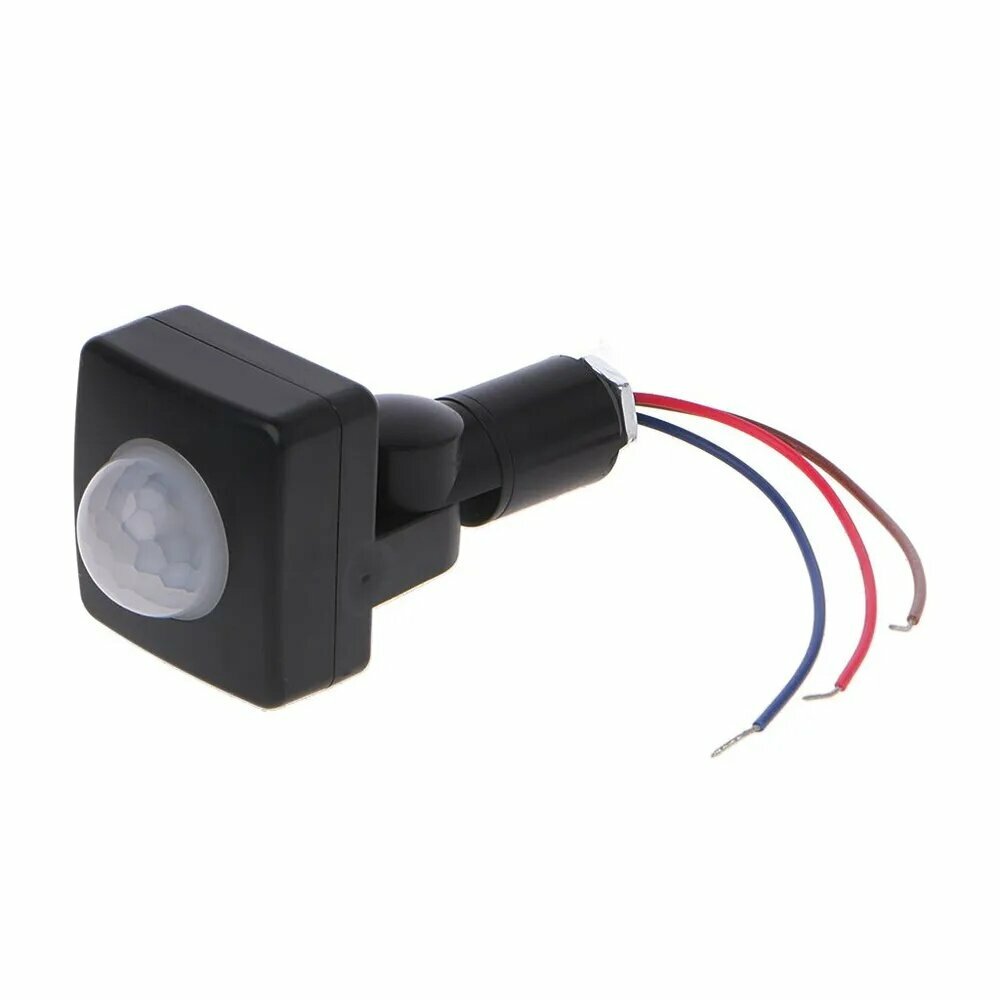 Инфракрасный датчик движения LED 100W, Черный