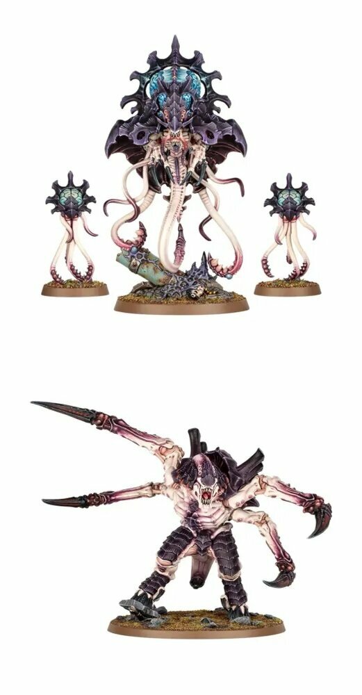 Screamer-Killer Neurotyrant Tyranid / Вархаммер 40к Смола / Warhammer 40000 Миниатюры