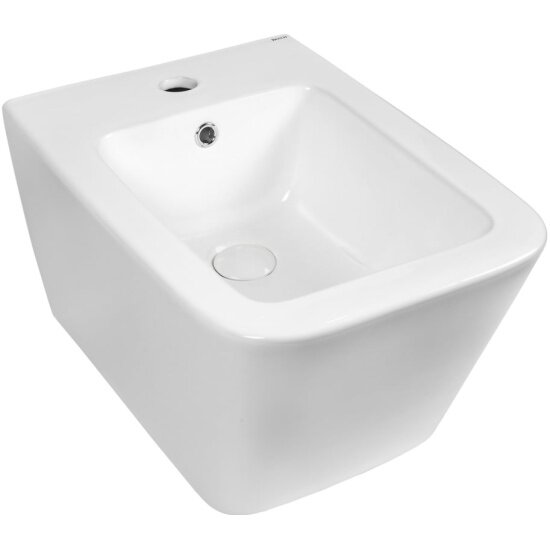 Биде Bond подвесное прямоугольное белое с переливом F04-20