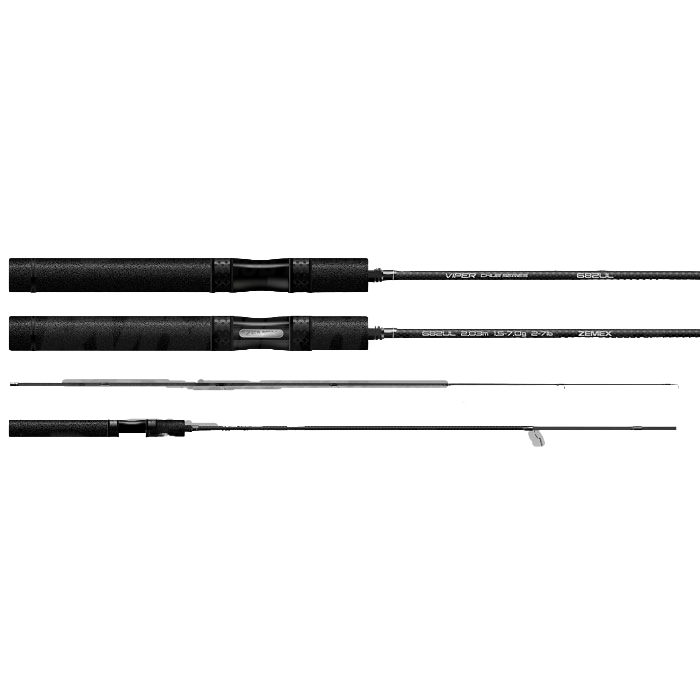 Спиннинг ZEMEX 24 VIPER TROUT SERIES 662UL 1-6 g