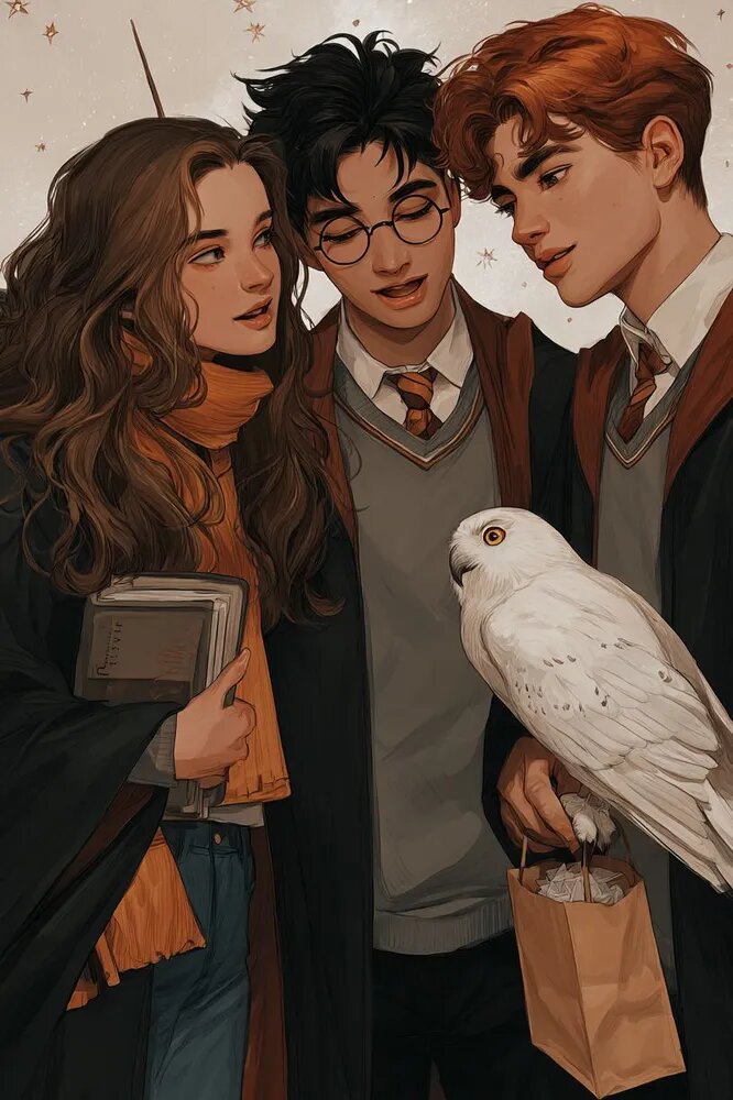 Алмазная Картина "Гарри Поттер" 40х50 См Алмазная Вышивка / Картина Стразами Подарков