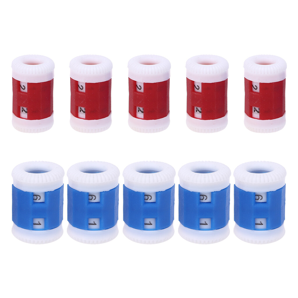 Счетчик рядов для вязания, 10 шт./набор