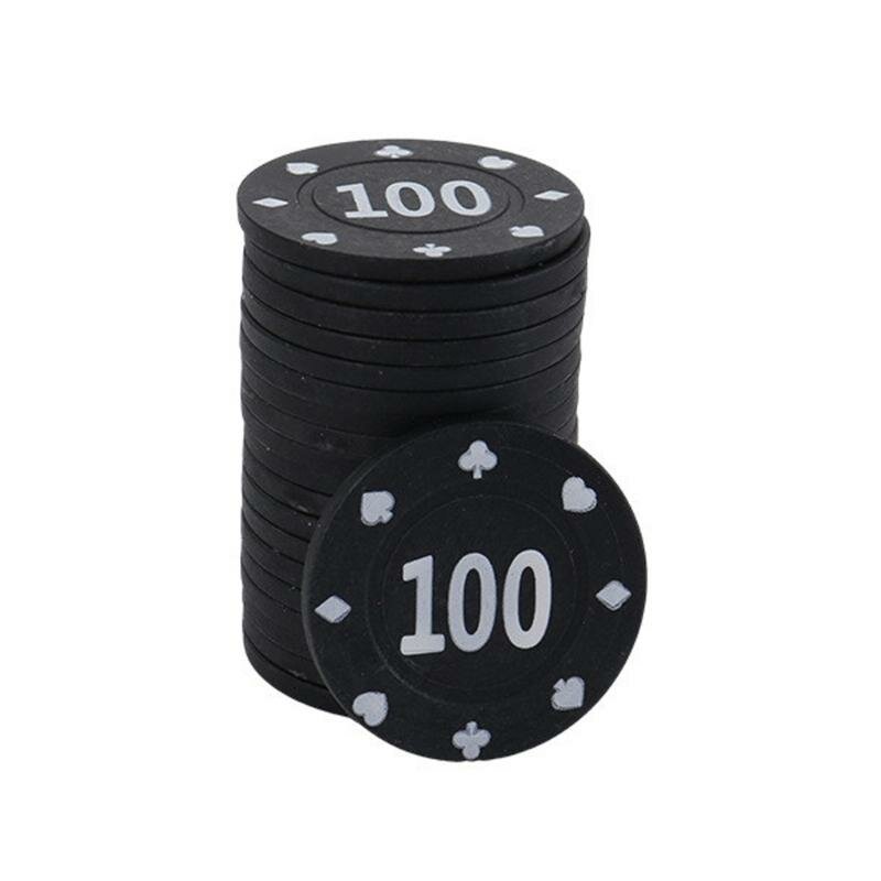 Фишки для покера, 100 шт, 100