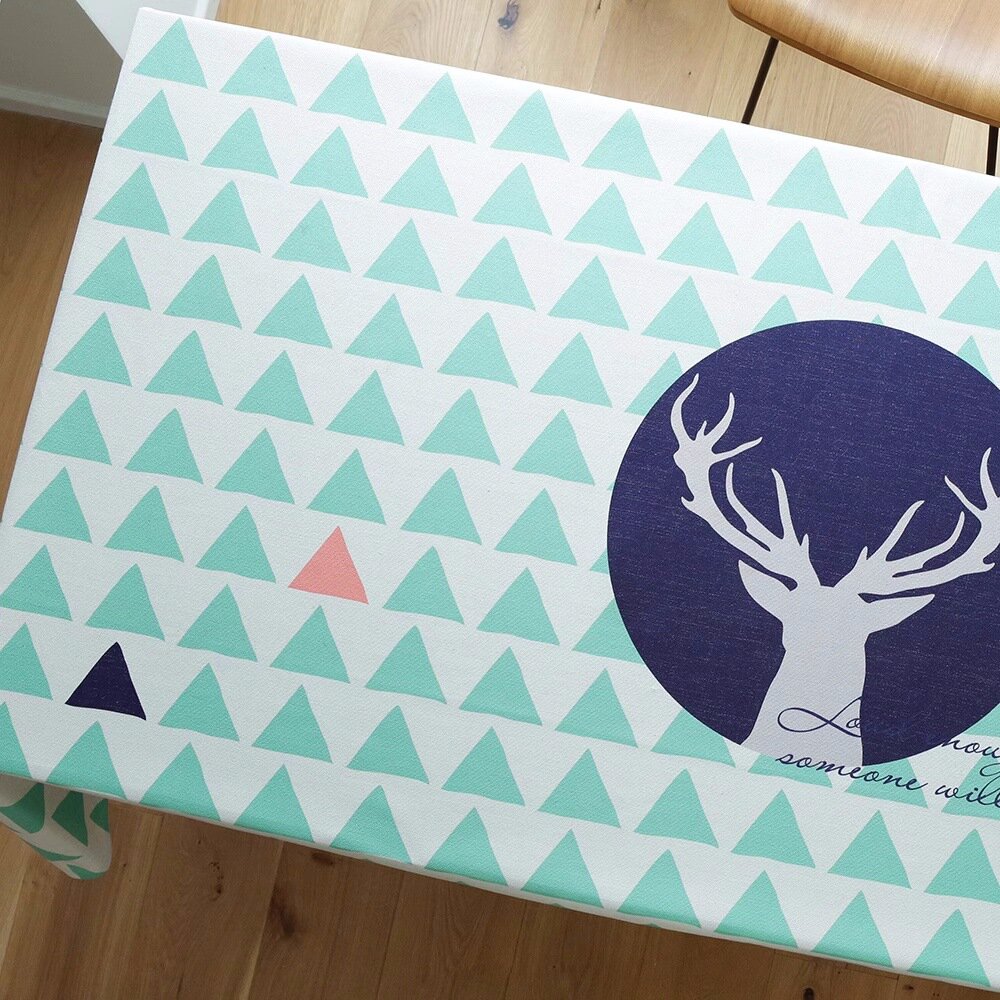 Ткань для обеденного стола, кофейного стола, мастерская живопись, цифровая печать, американский французский стиль, легкая роскошь, высококачественная сельская столовая скатерть